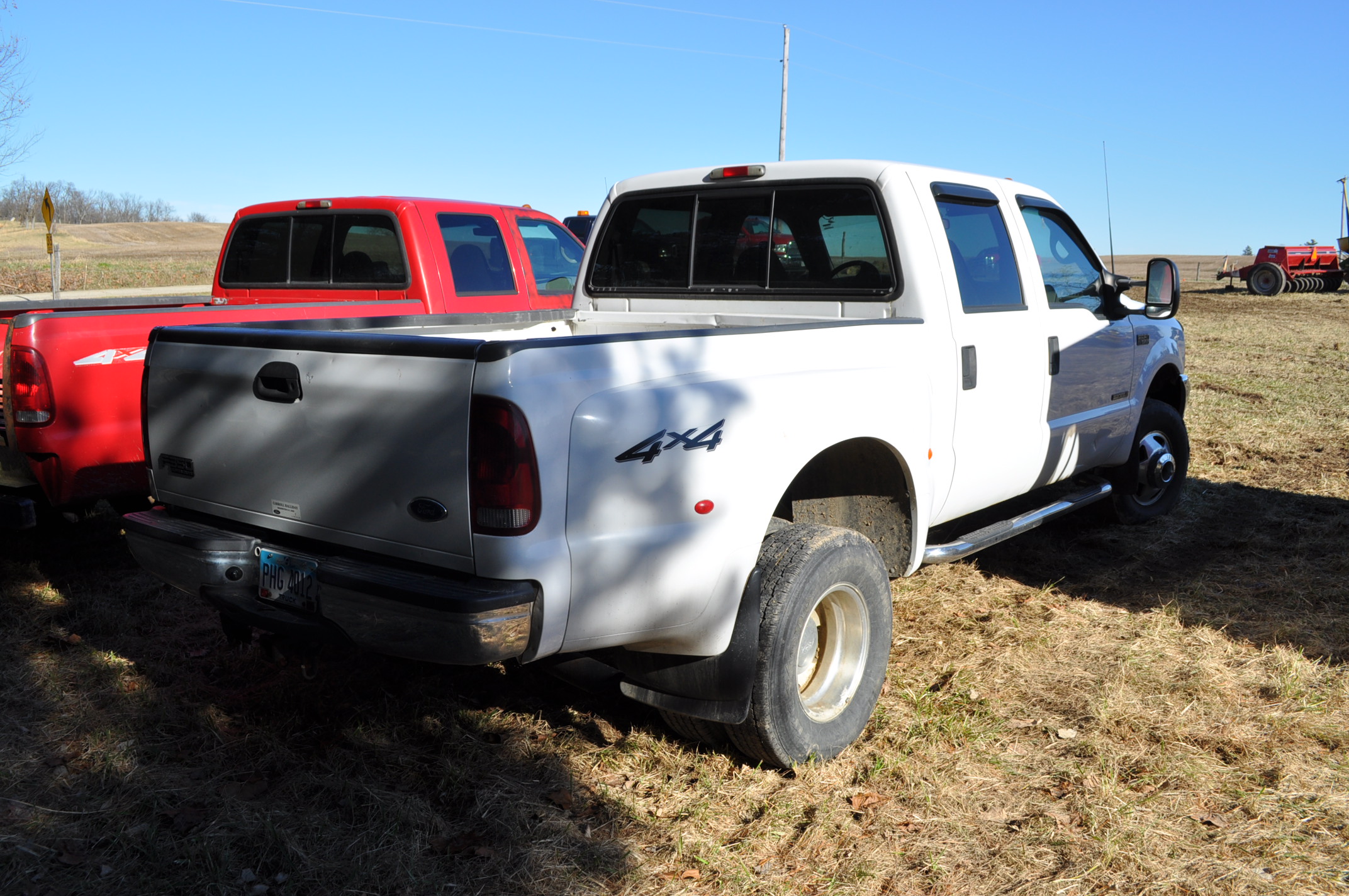 2001 Ford F-350 Super Duty truck, dually, 4x4, 7.3 L Powerstroke diesel ...