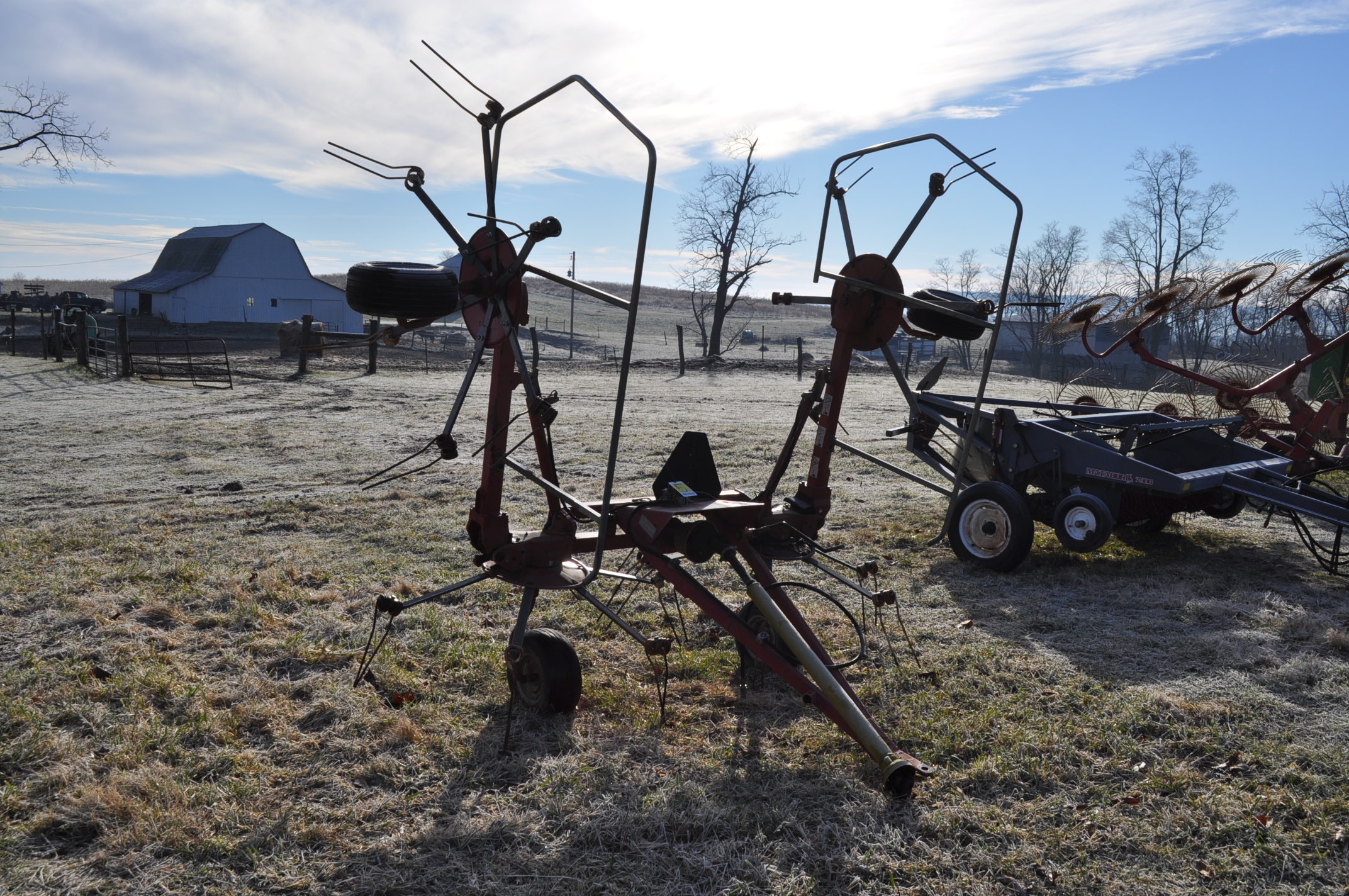 Sitrex RT 5800 H 4-basket tedder, hyd fold, 540 pto