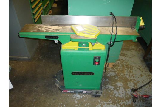 WOODTEK 6'' JOINTER, SINGLE PHASE, S/N:398977