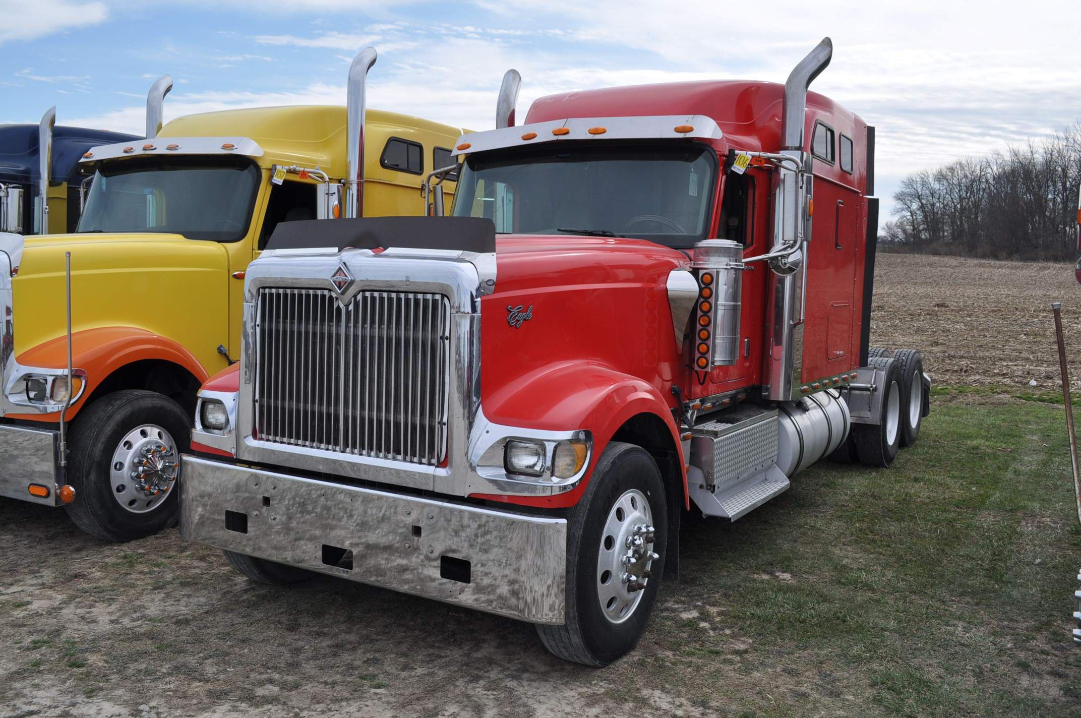 2003 International 9900iX Eagle semi, 72” double bunk, Cummins ISX ...
