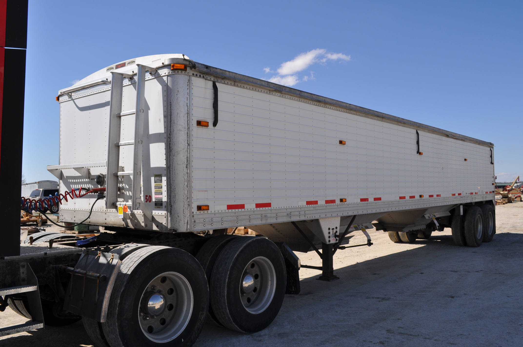 { Choice of lots: 95, 97 } } } } } } } 40’ 2008 Timpte hopper bottom ...