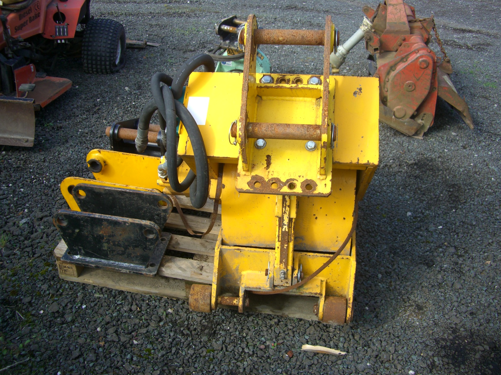 2012 Universal Bingham Patch / Road Planer to suit JCB 3CX Appraisal ...