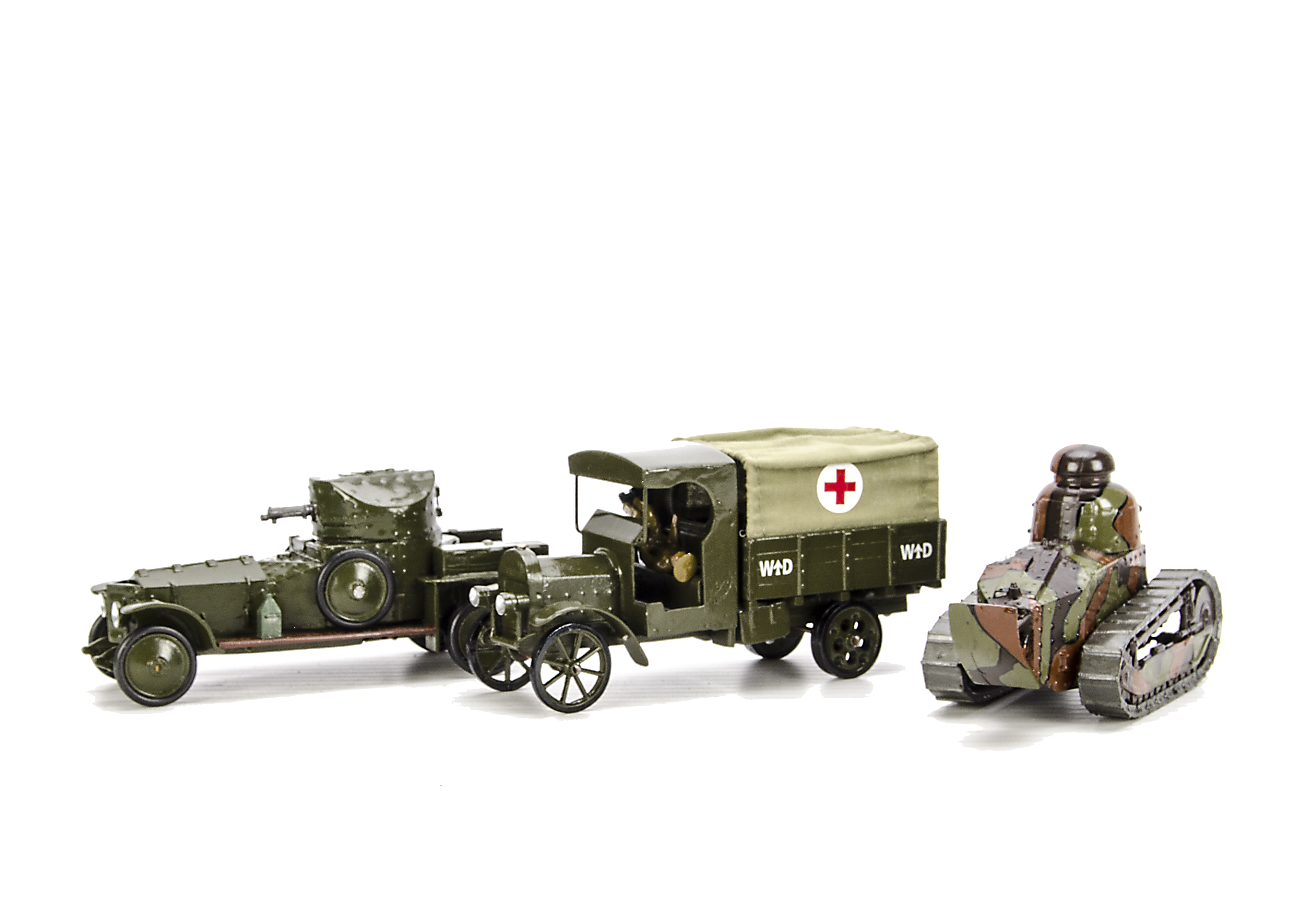 Boxed Toy Army Workshop World War 1 vehicles, French FT17 tank ...