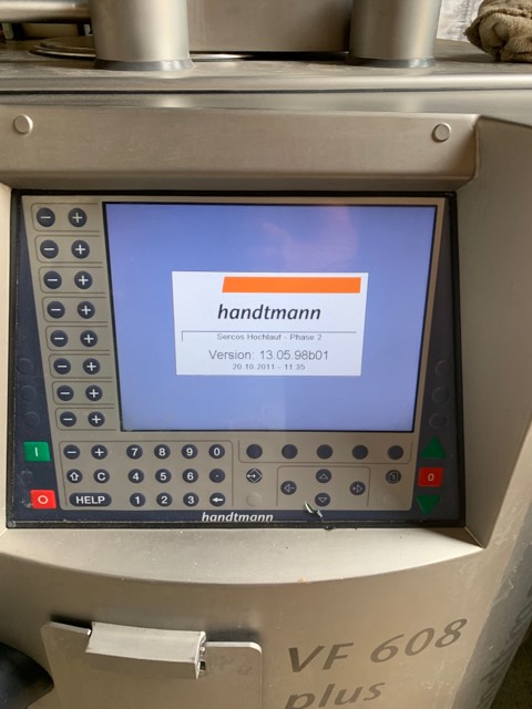 1 x Handtmann vacuum filler for filling, portioning and linking. Model ...