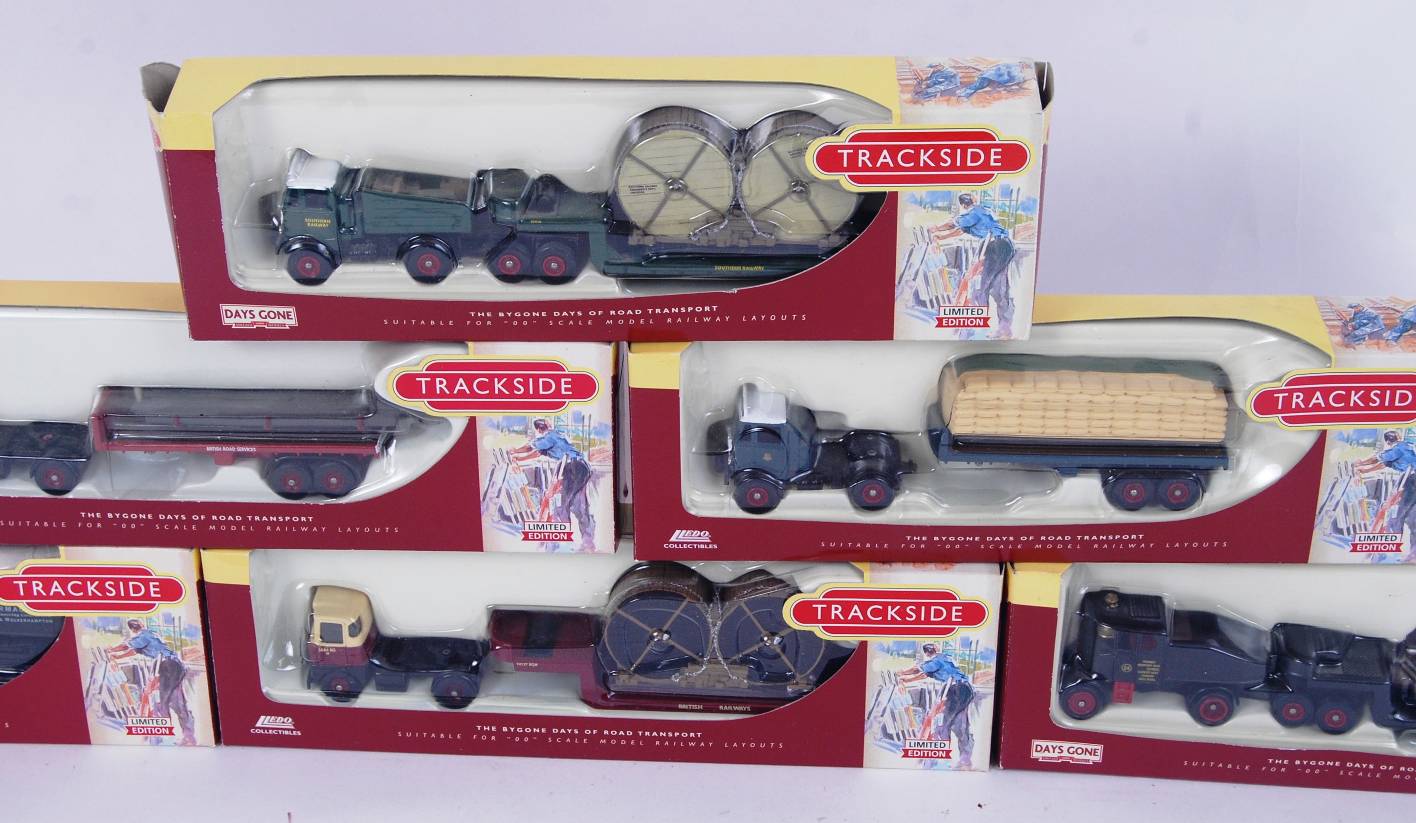 LLEDO TRACKSIDE: A collection of 6x Lledo Trackside 1:76 scale model ...