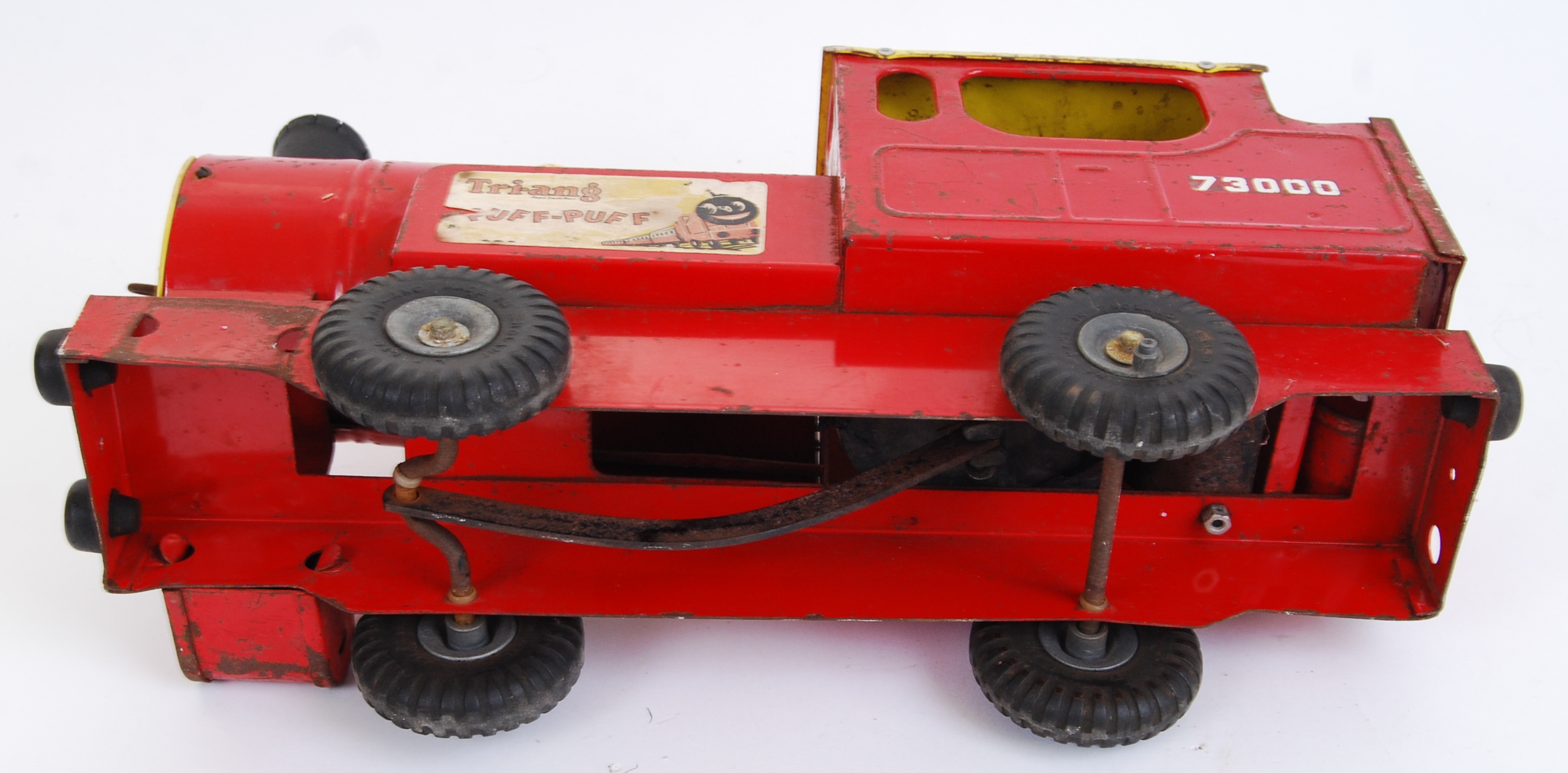TRIANG PUFF PUFF: An original vintage tinplate Triang Puff Puff train ...