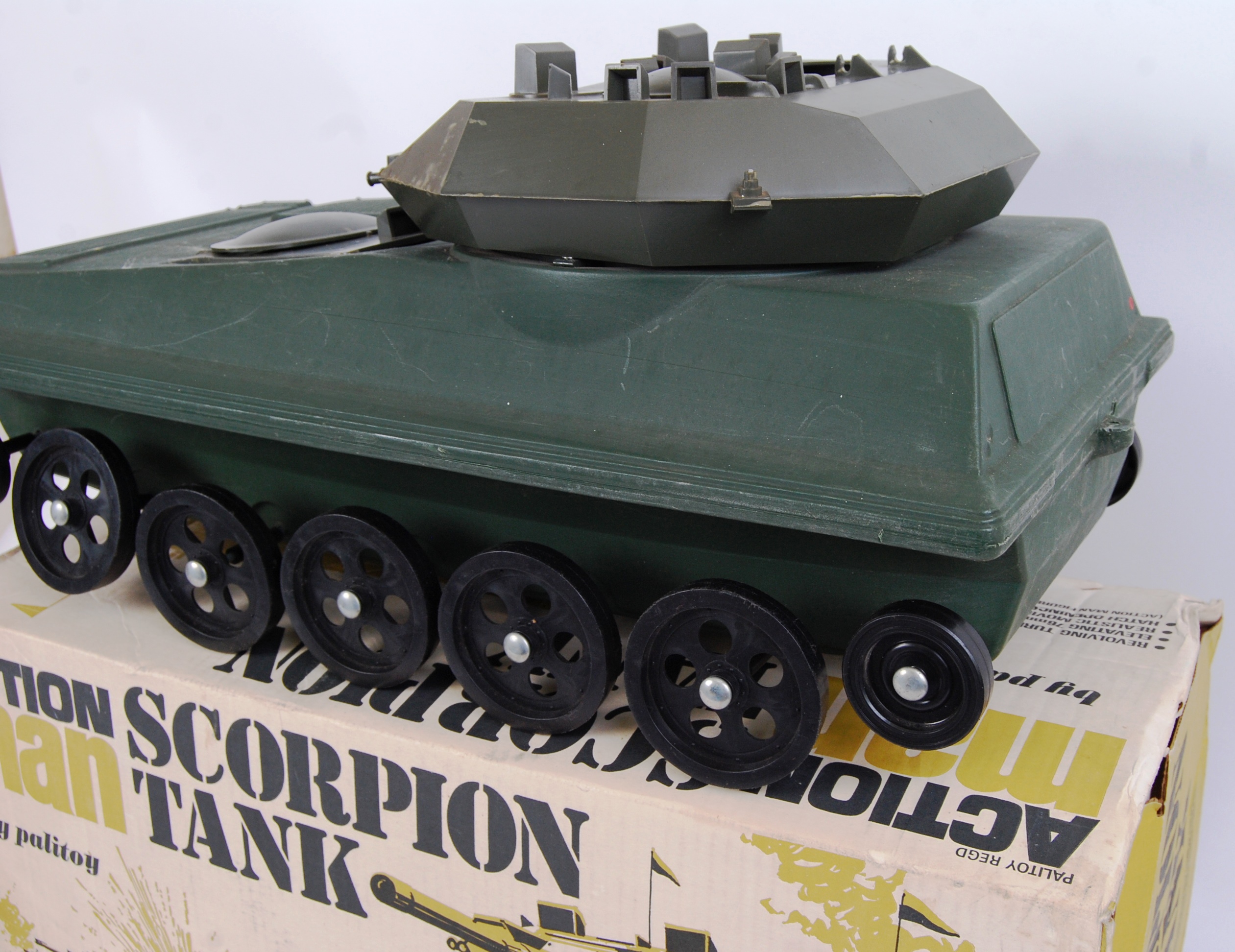 ACTION MAN: Original vintage Palitoy Action Man ' Scorpion Tank ...