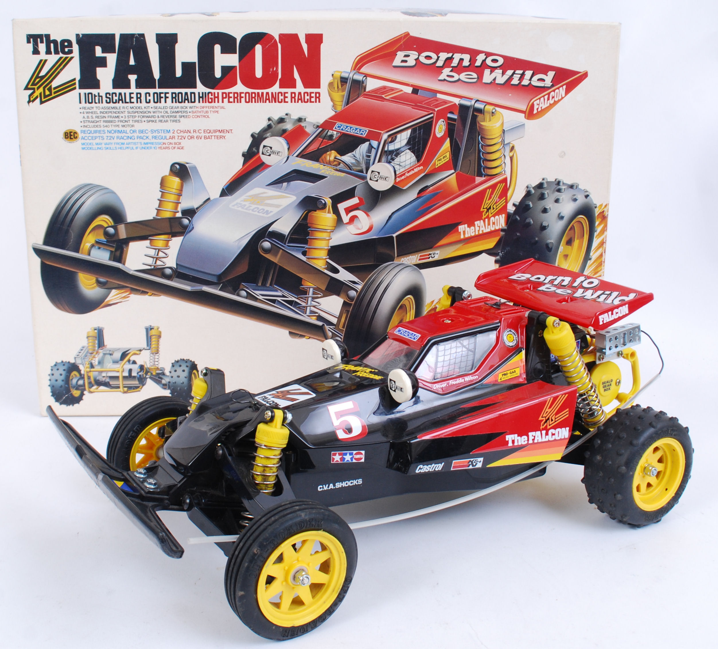 TAMIYA FALCON: A fabulous example of the original 1980's Tamiya Falcon ...