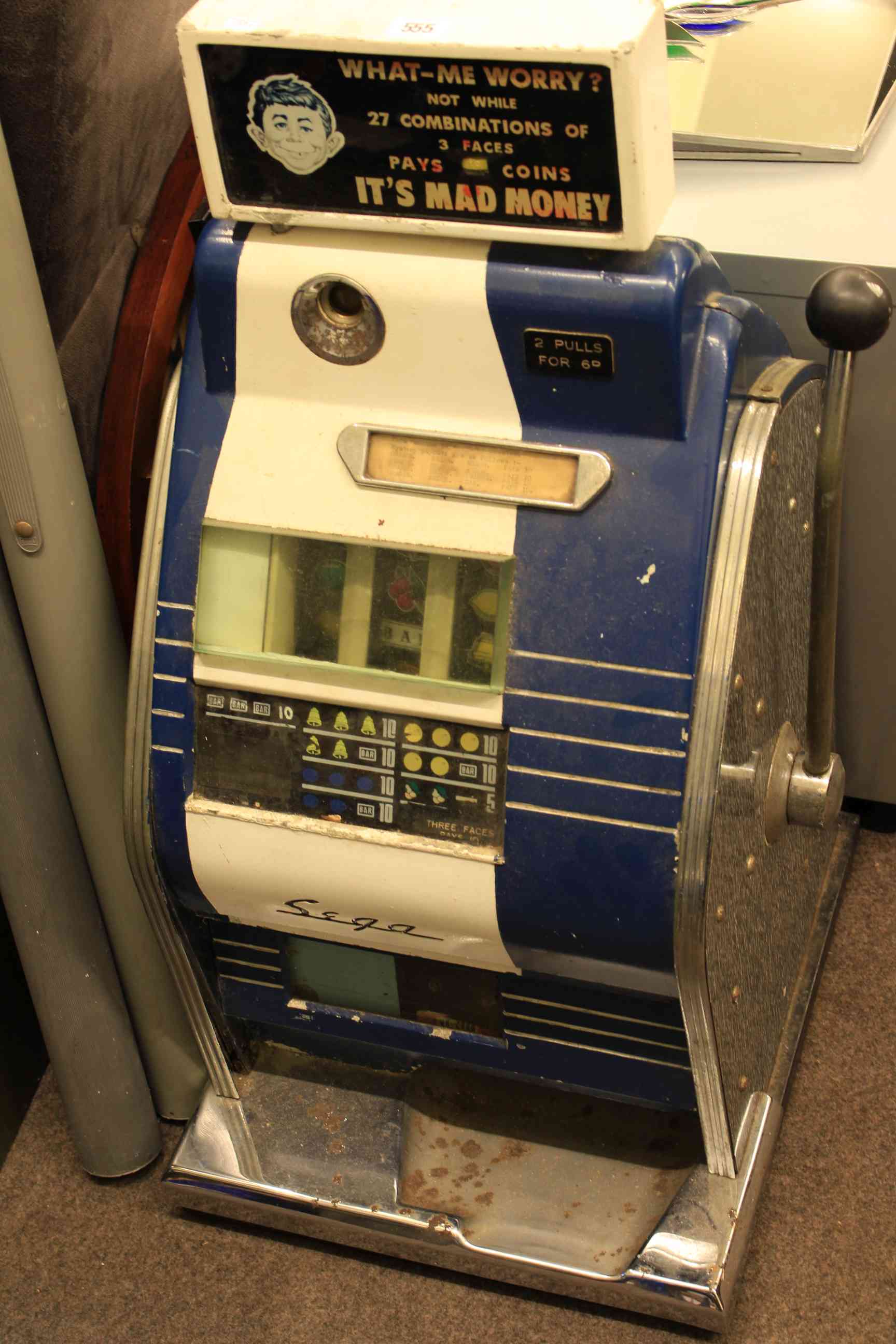 Sega vintage one arm bandit