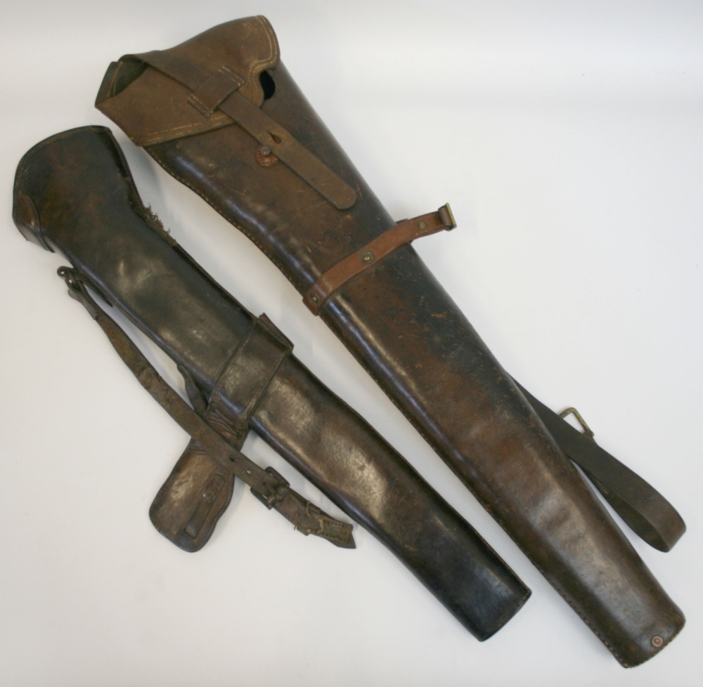 2x WW1 British Cavalry Rifle Buckets in various conditions. Complete ...