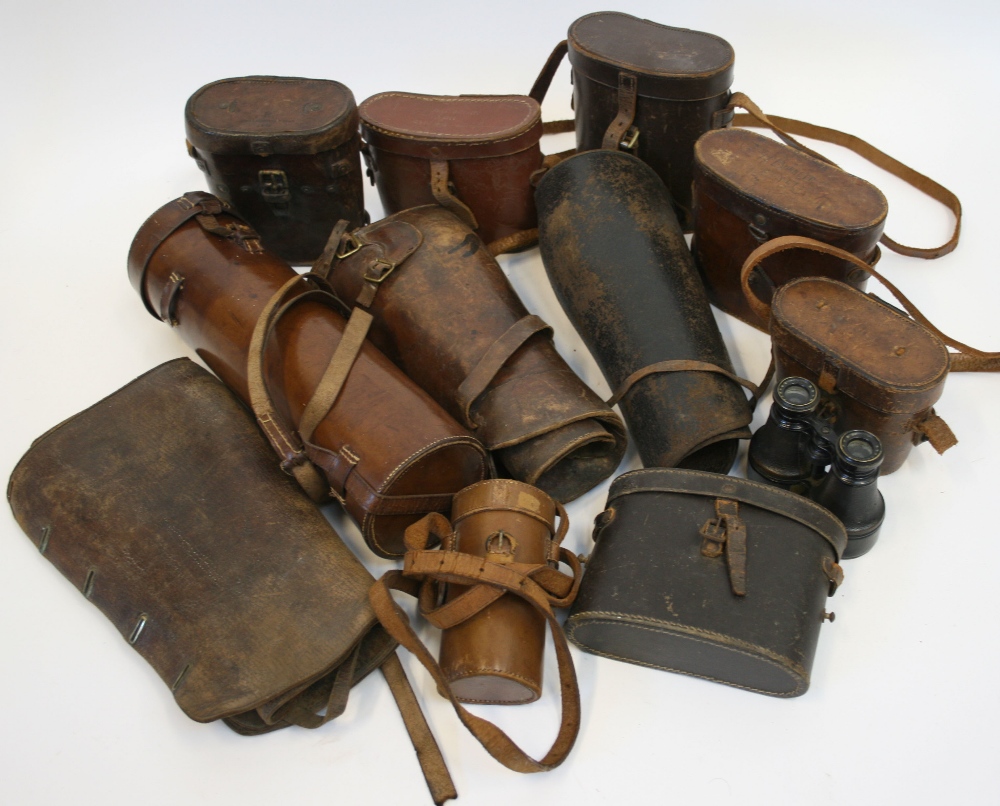 Selection of British Officers Leather Equipment dating from WW1 and WW2 ...