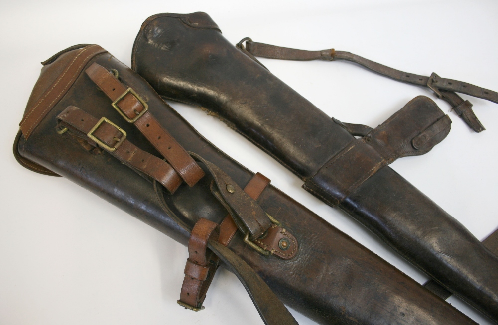 2x WW1 British Cavalry Rifle Buckets in various conditions. Complete ...