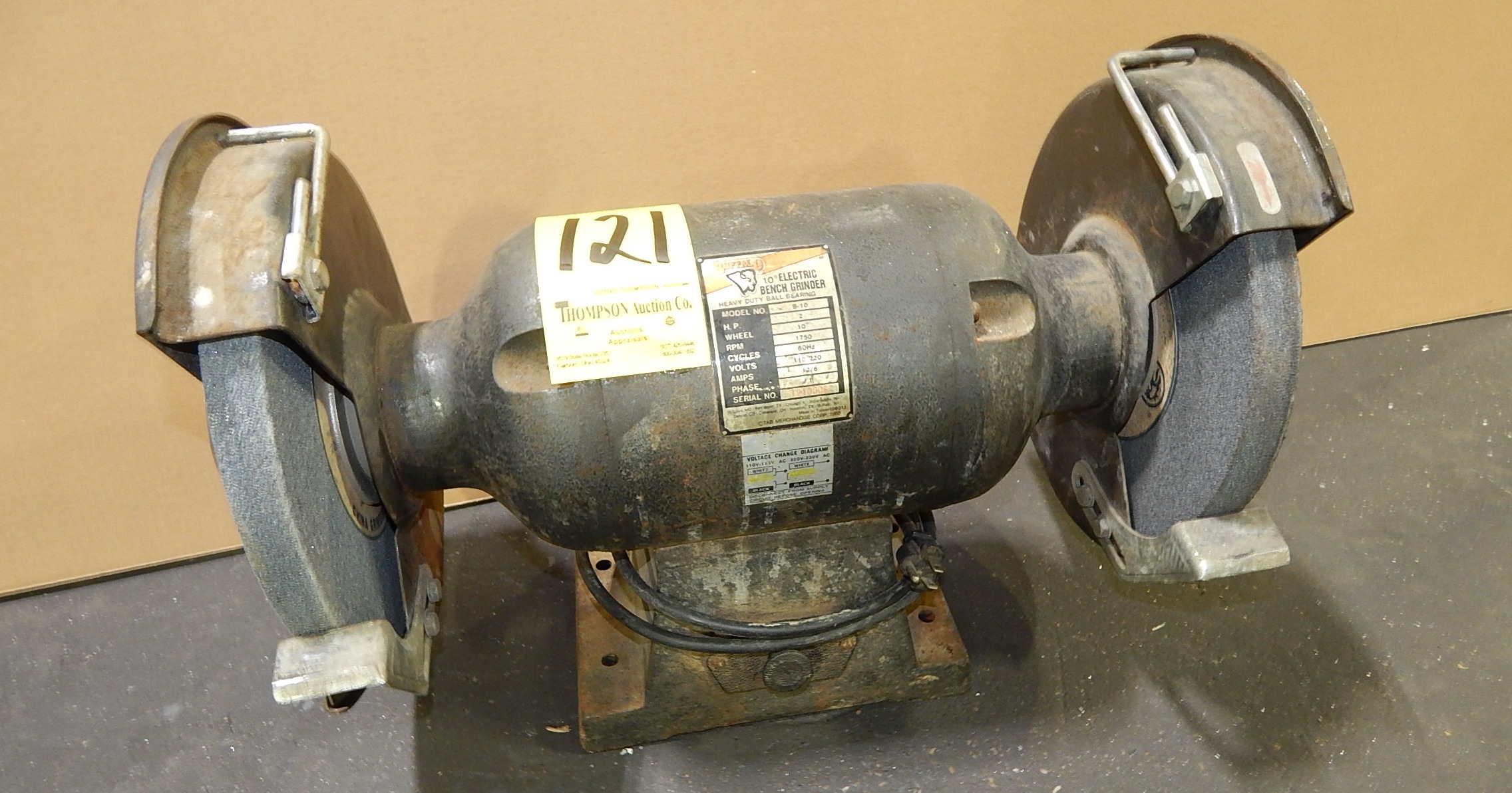 Buffalo 10 Inch Double End Bench Grinder