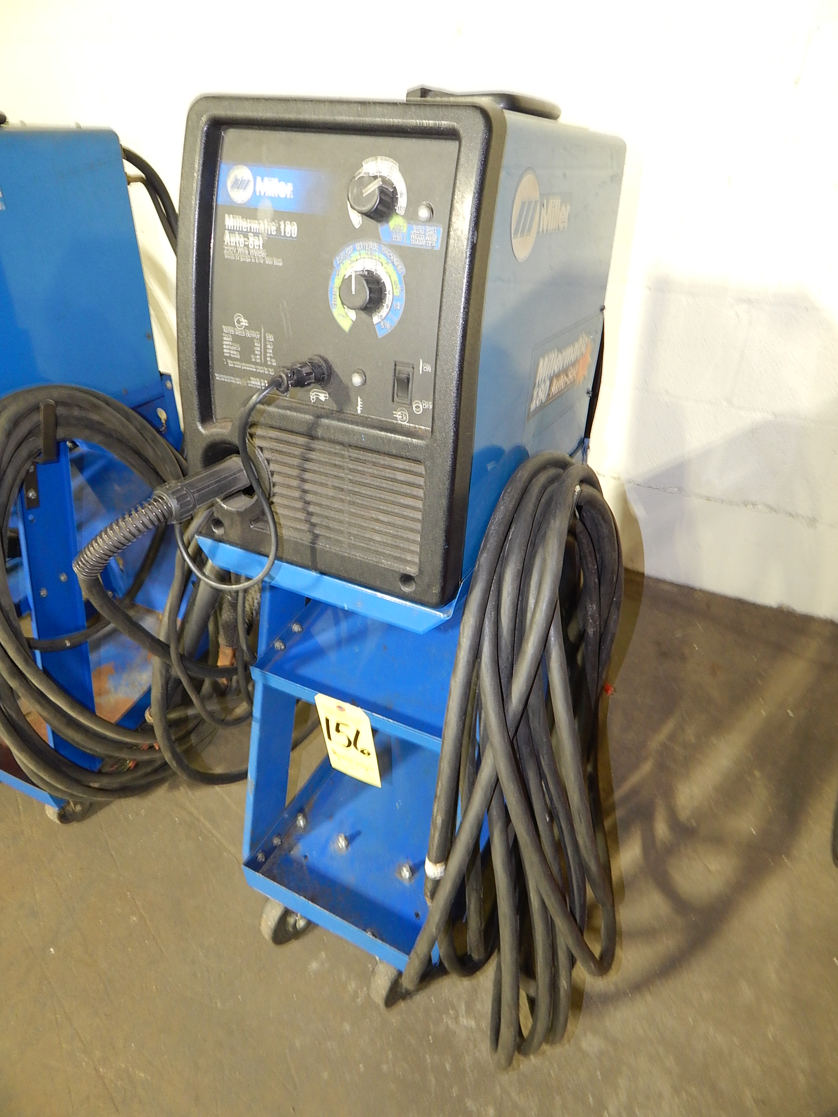 { Choice of lots: 156 } } } } } } } } } Miller Millermatic 180 Mig ...