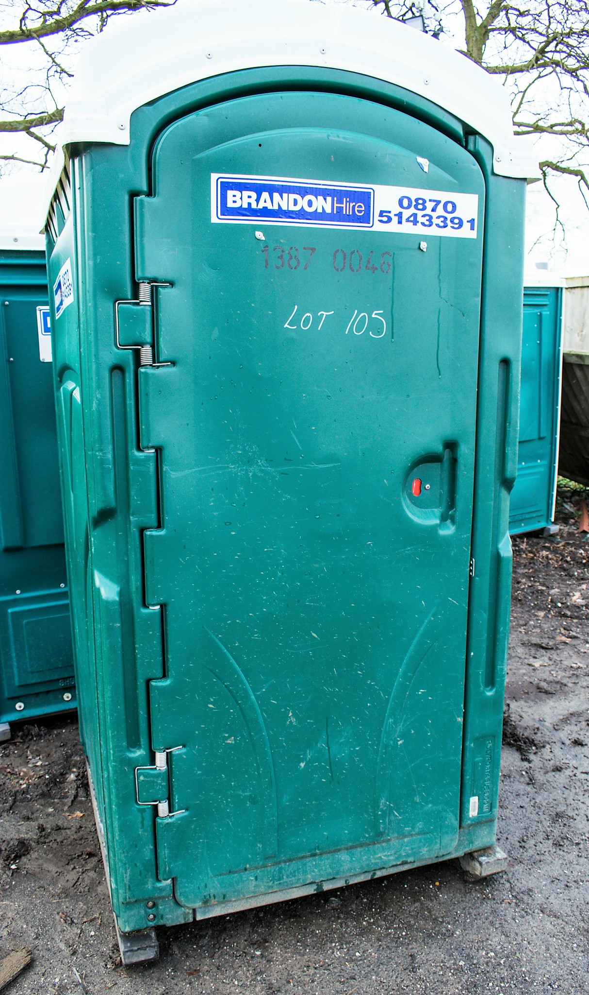 Shorelink portable toilet cubicle