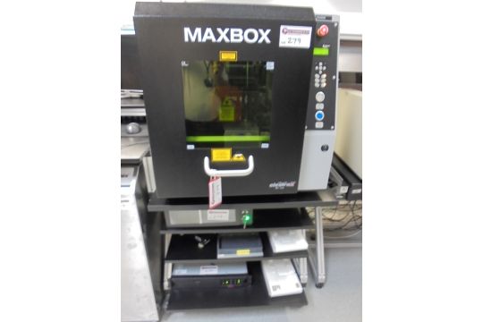 Electrox Model MaxBox Raptor II Laser Marking System with Electrox 600 ...