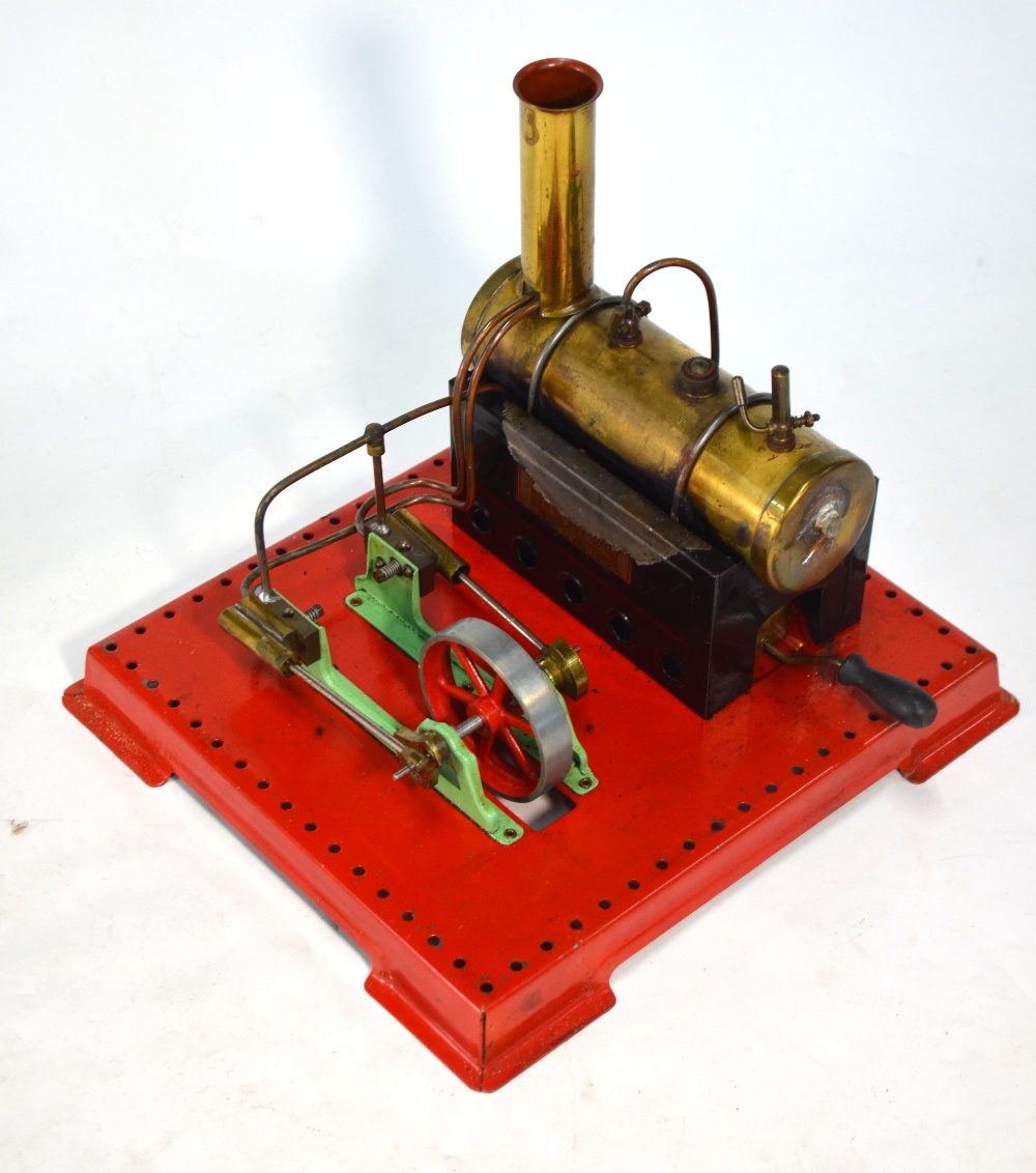 A boxed Mamod SE3 Twin Cylinder Superheated Static Steam Engine, to/w a ...