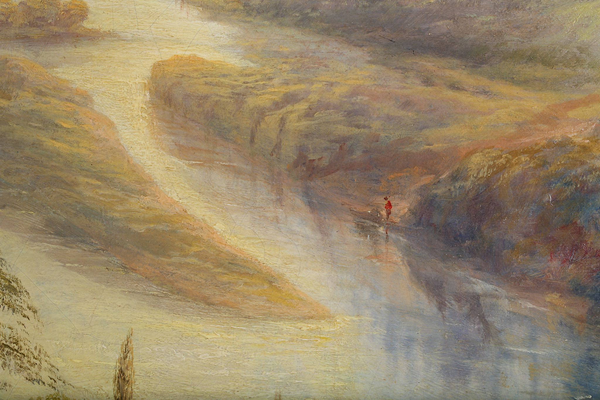 HESKETH DAVIS BELL (BRITISH 1849-1872) On the Rhine Signed and dated ...