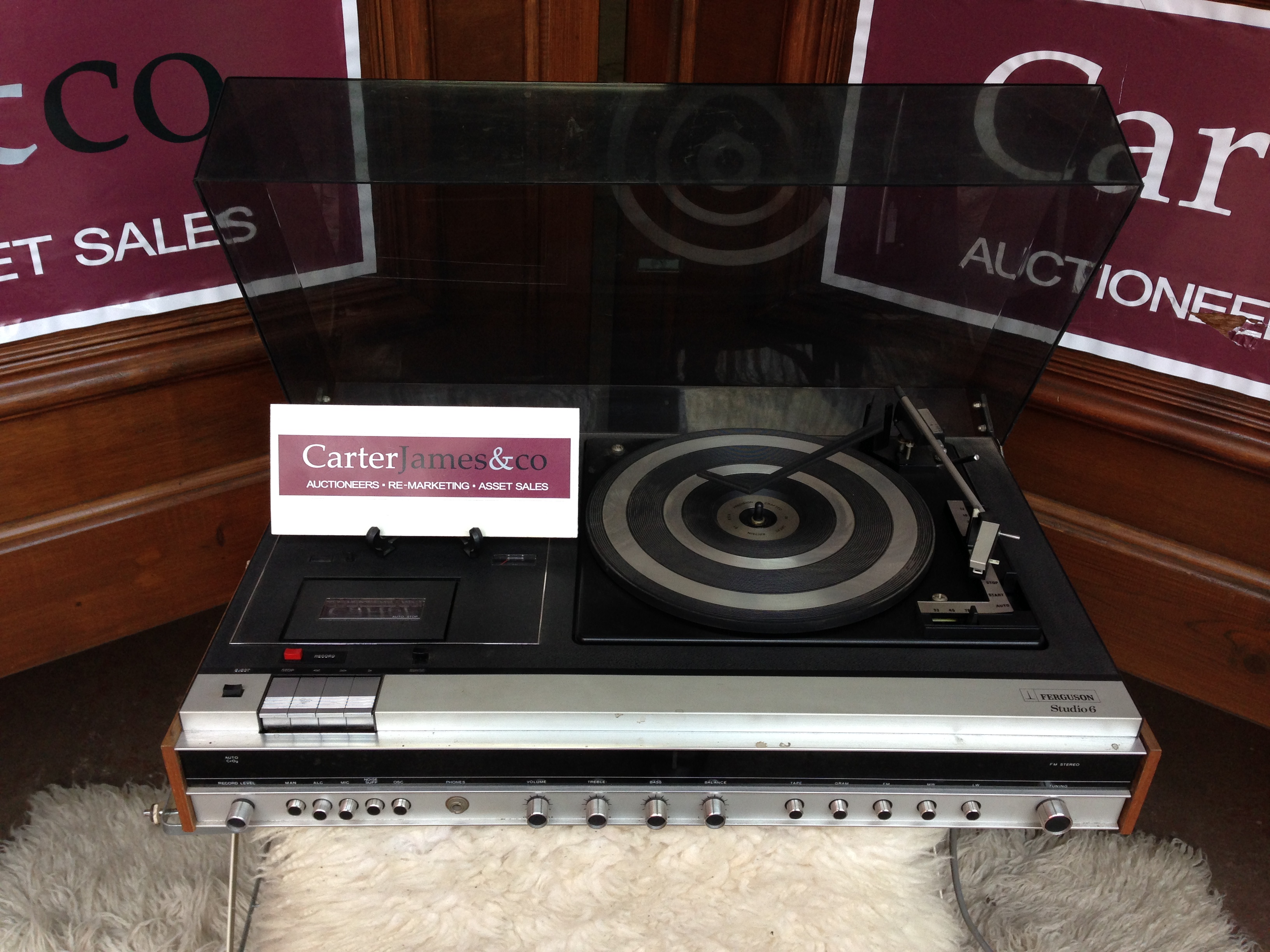 VINTAGE FERGUSON STUDIO 6 AUDIO CENTRE - 240V (1031) NO VAT APPLICABLE