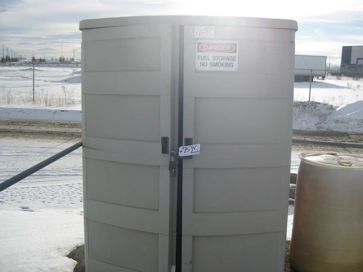 { Group of lots: 159B, 159C } } } } } } Fuel Storage Shed w/ Contents