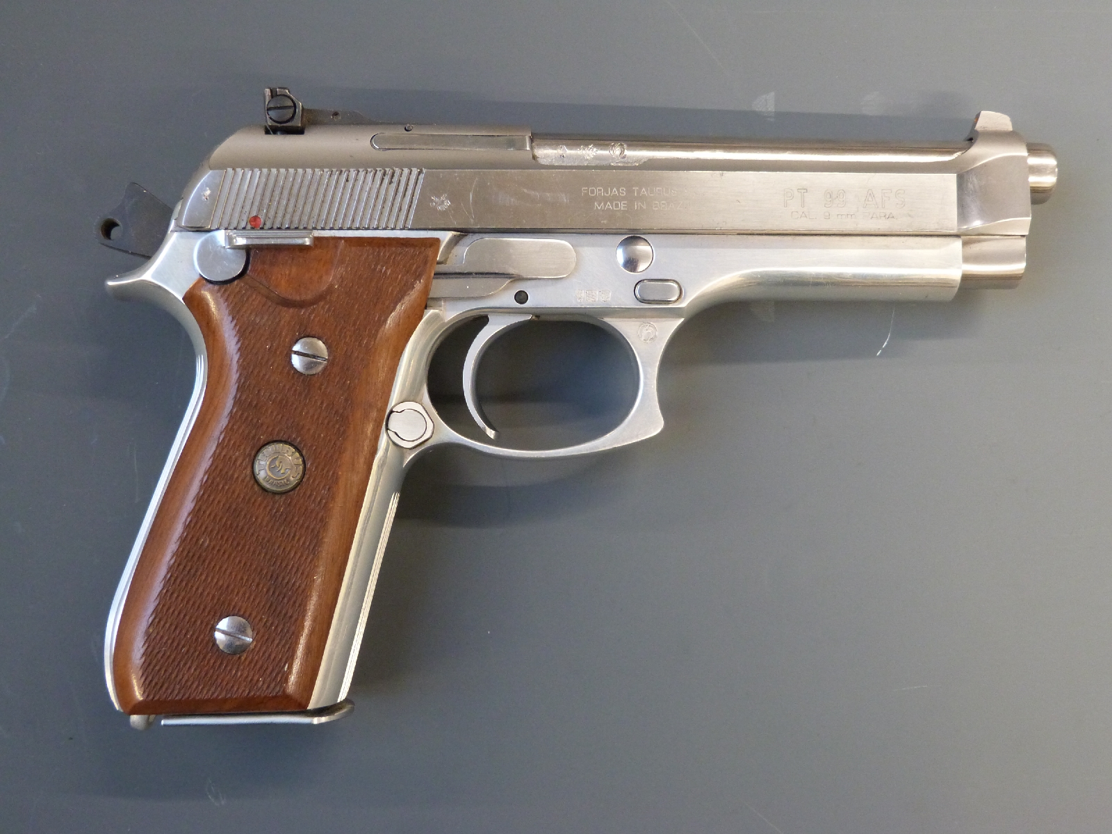 Deactivated Taurus PT99 AFS 9mm PARA semi-automatic pistol with ...
