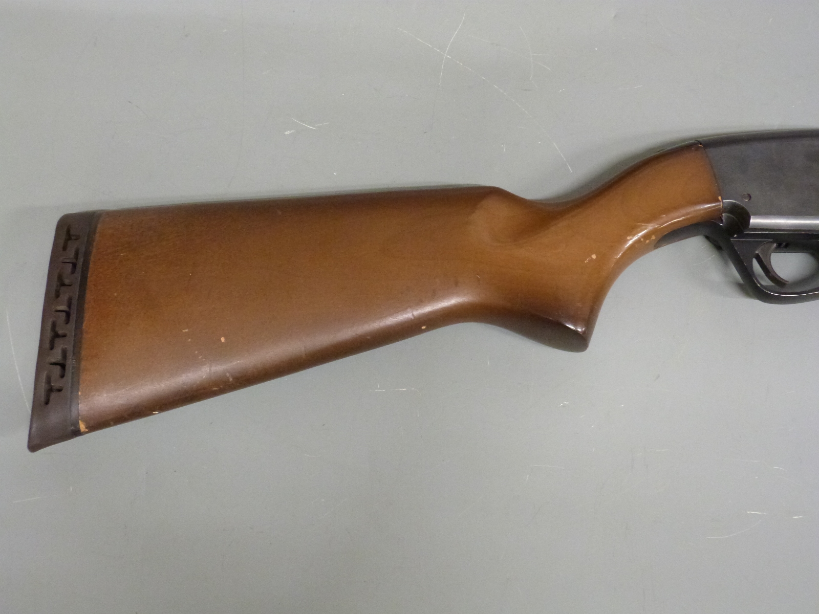 Stevens Model 67 Series E 12 bore five shot pump action shotgun with ...