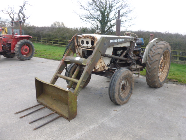 DAVID BROWN 990 C/W LOADER
