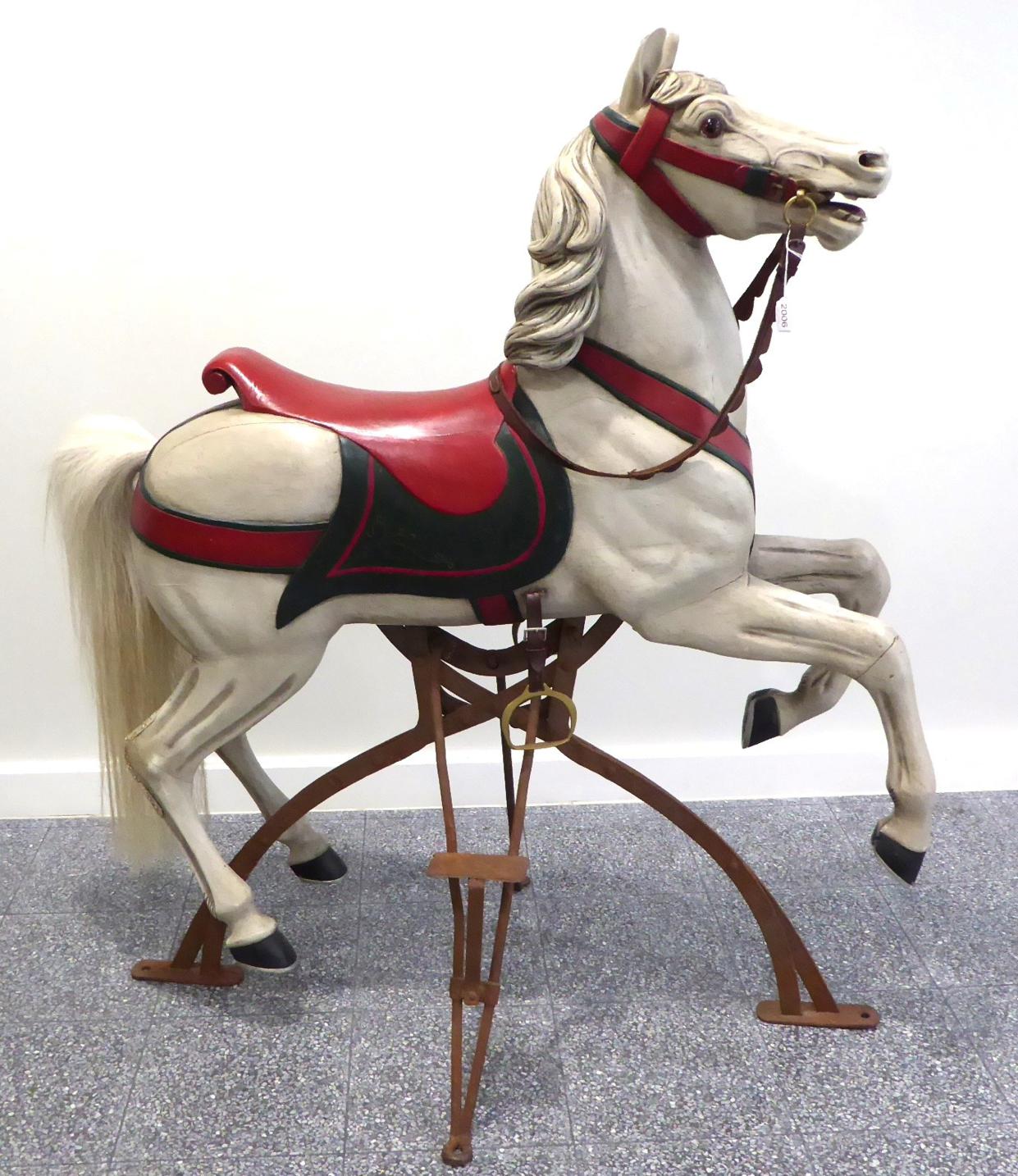 Early 20th Century German Carousel Horse, Attributed to Friedrich Heyn ...