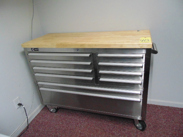 PORTABLE TOOLBOX, TRINITY, 10-drawer
