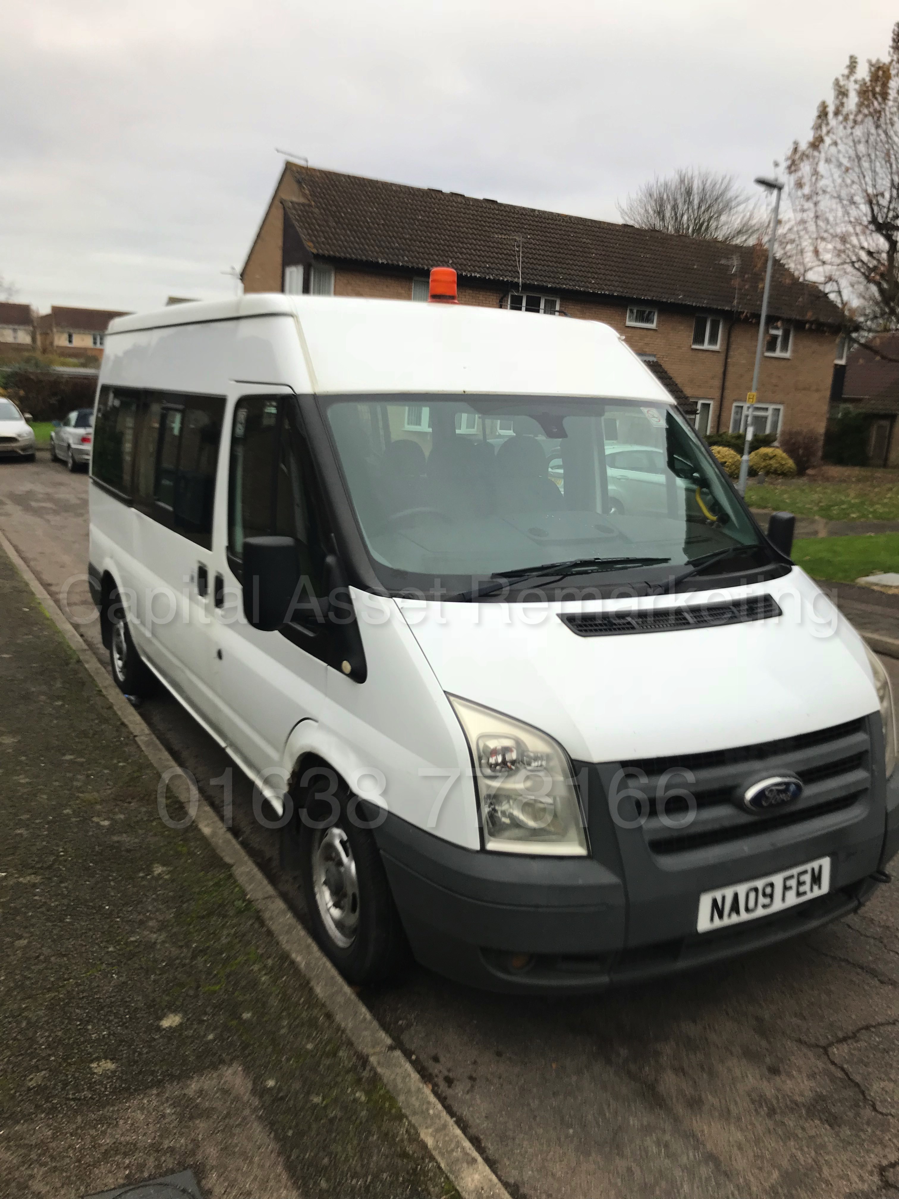 FORD TRANSIT 110 T300 TREND 29.05.2009 '09 REG' 9 SEATER MINI-BUS ...