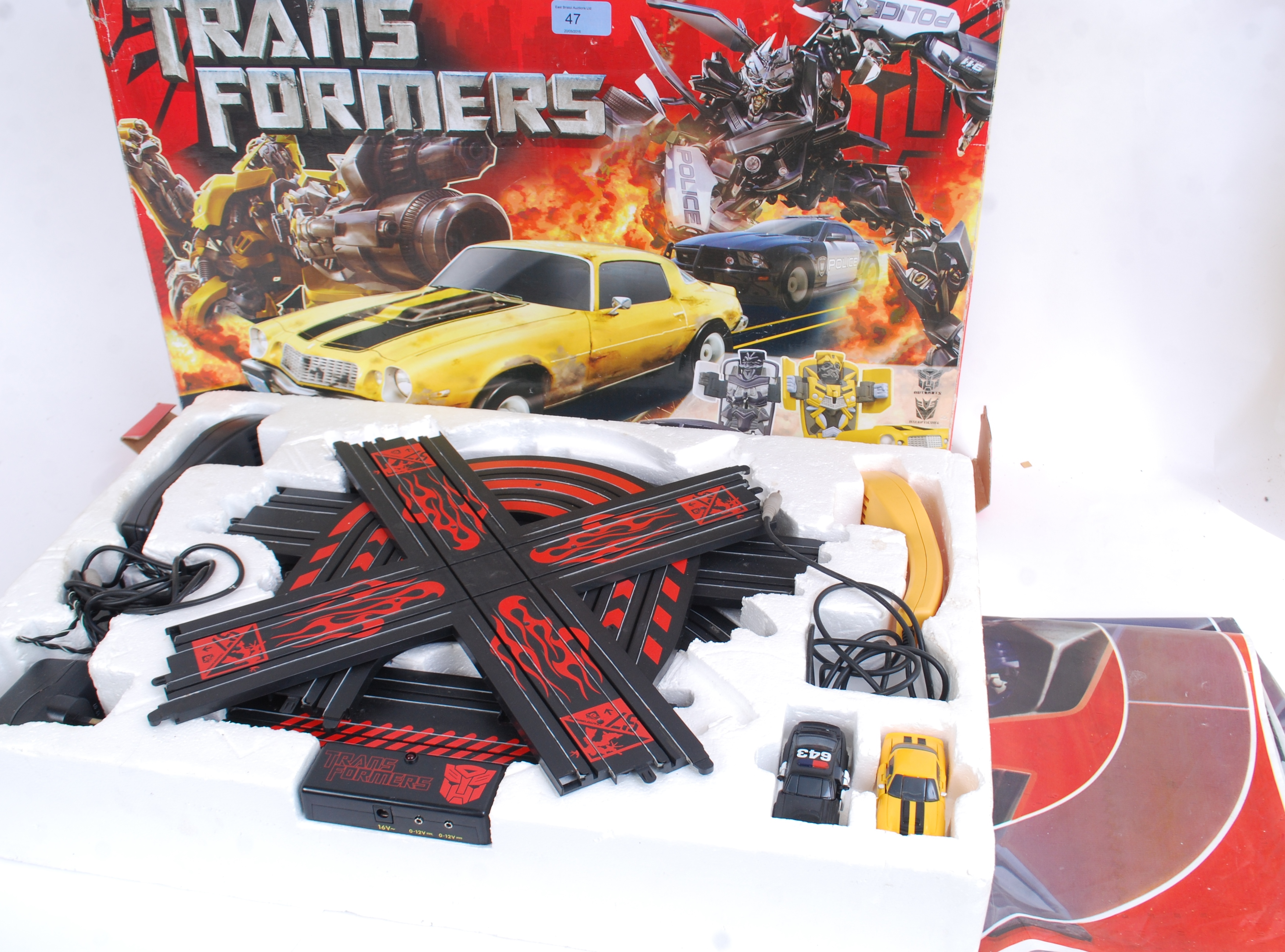 SCALEXTRIC: An original Transformers Micro Scalextric set ' Bumblebee ...