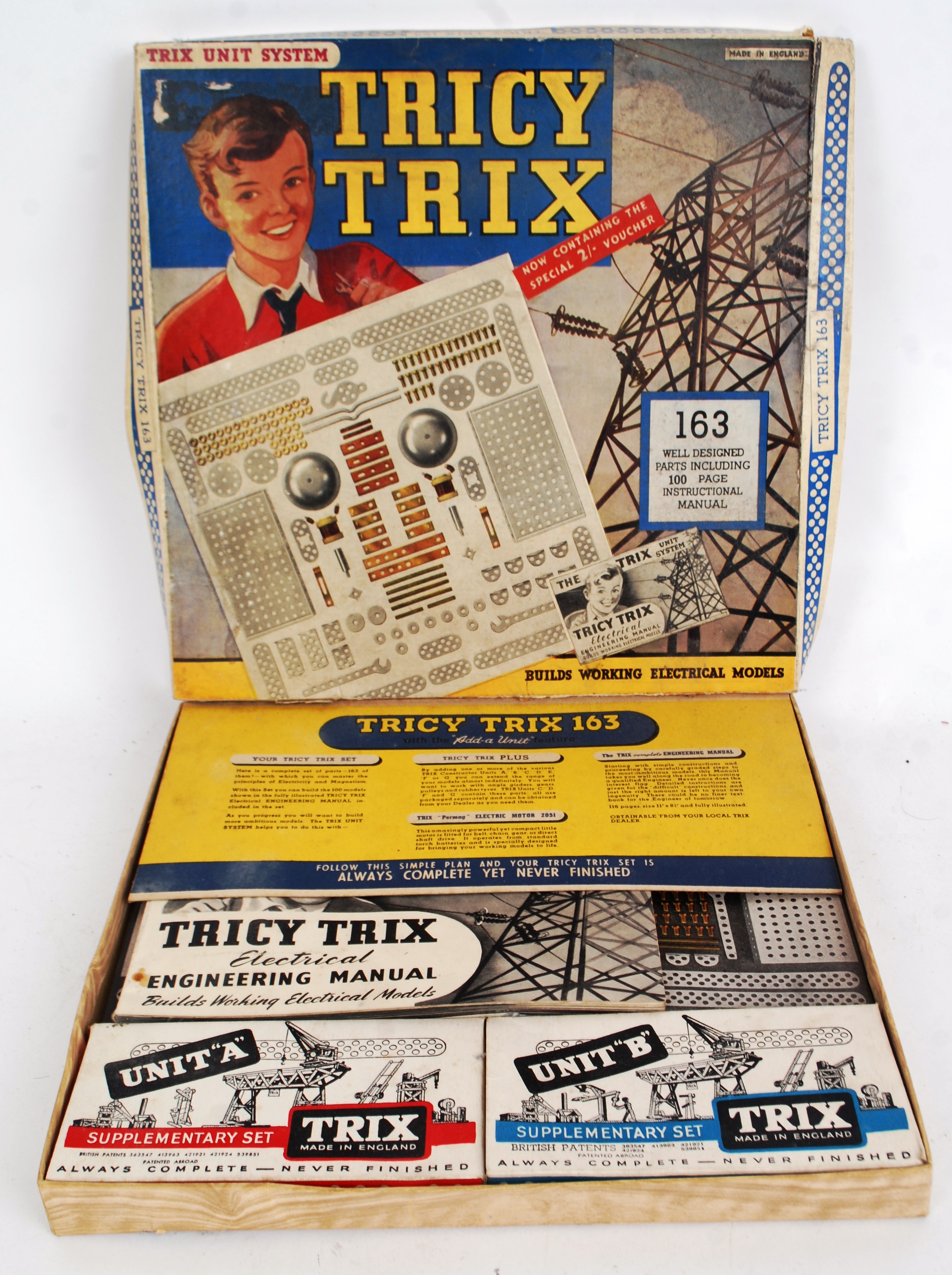 TRICY TRIX: An original vintage Tricy Trix boxed game / playset ...
