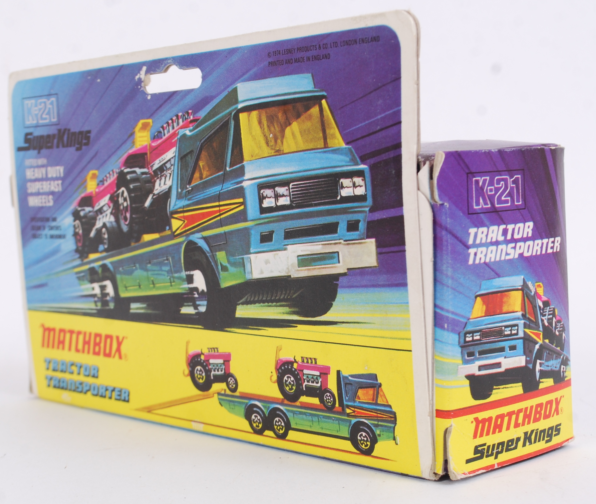 MATCHBOX SUPERKINGS: An original Matchbox Superkings K-21 Tractor ...