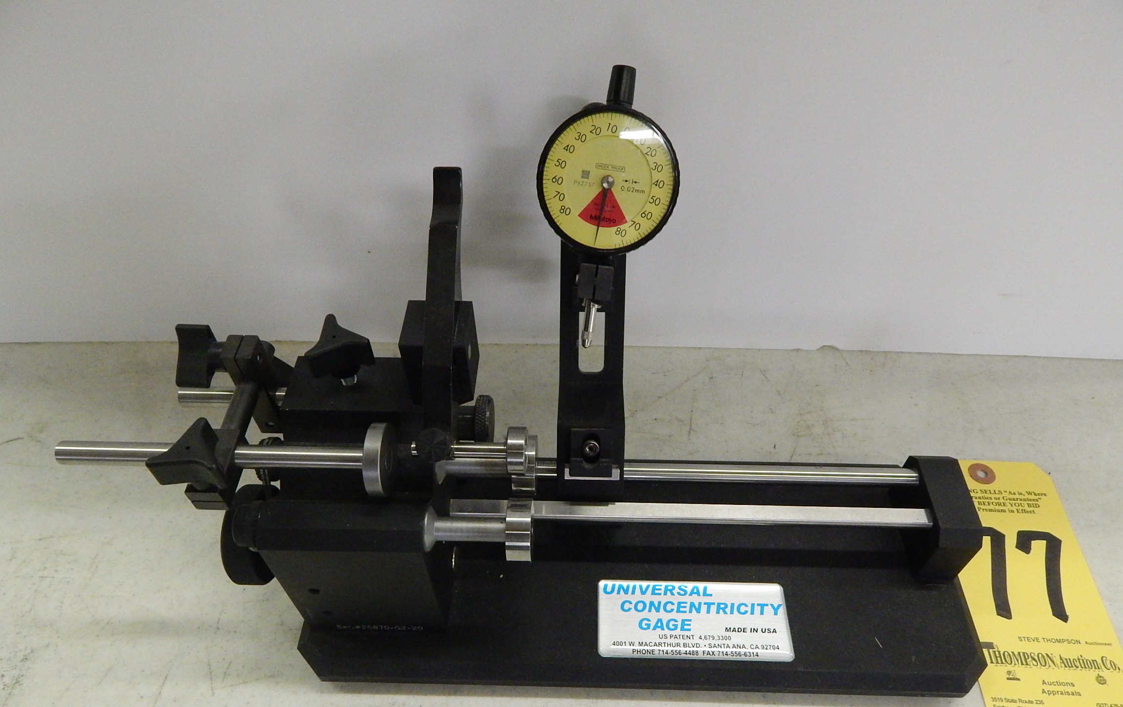 Universal Concentricity Gage