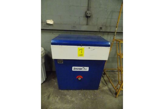 SYSTEM ONE PARTS WASHER, MODEL 500, S/N 5007972