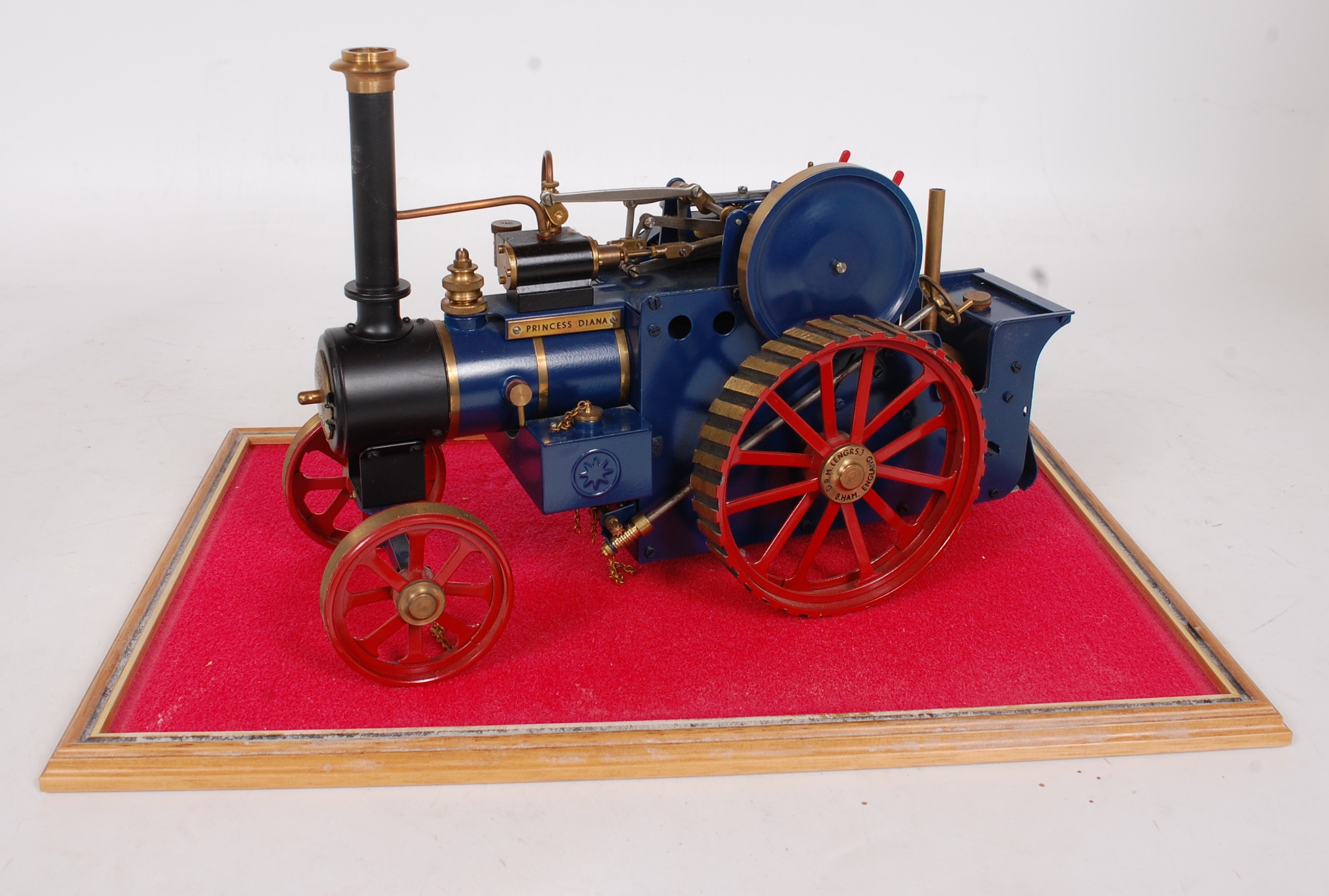 3/4 inch scale DRM Mercer, Birmingham live steam traction engine ...