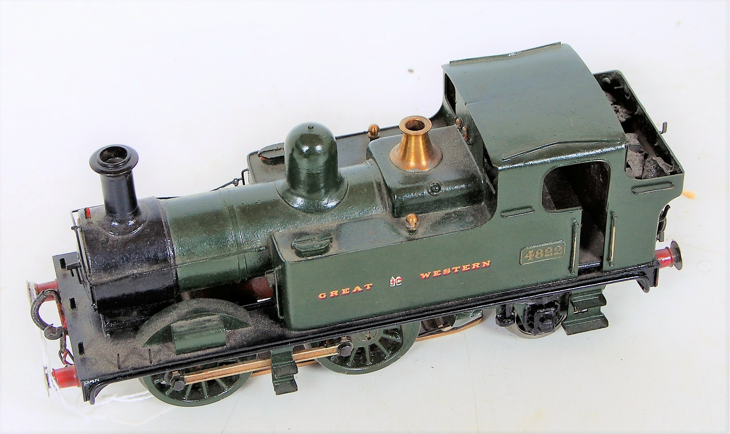 Kit or scratch built GWR 14XX class 0-4-2 tank loco No. 4822 3-rail 12V ...