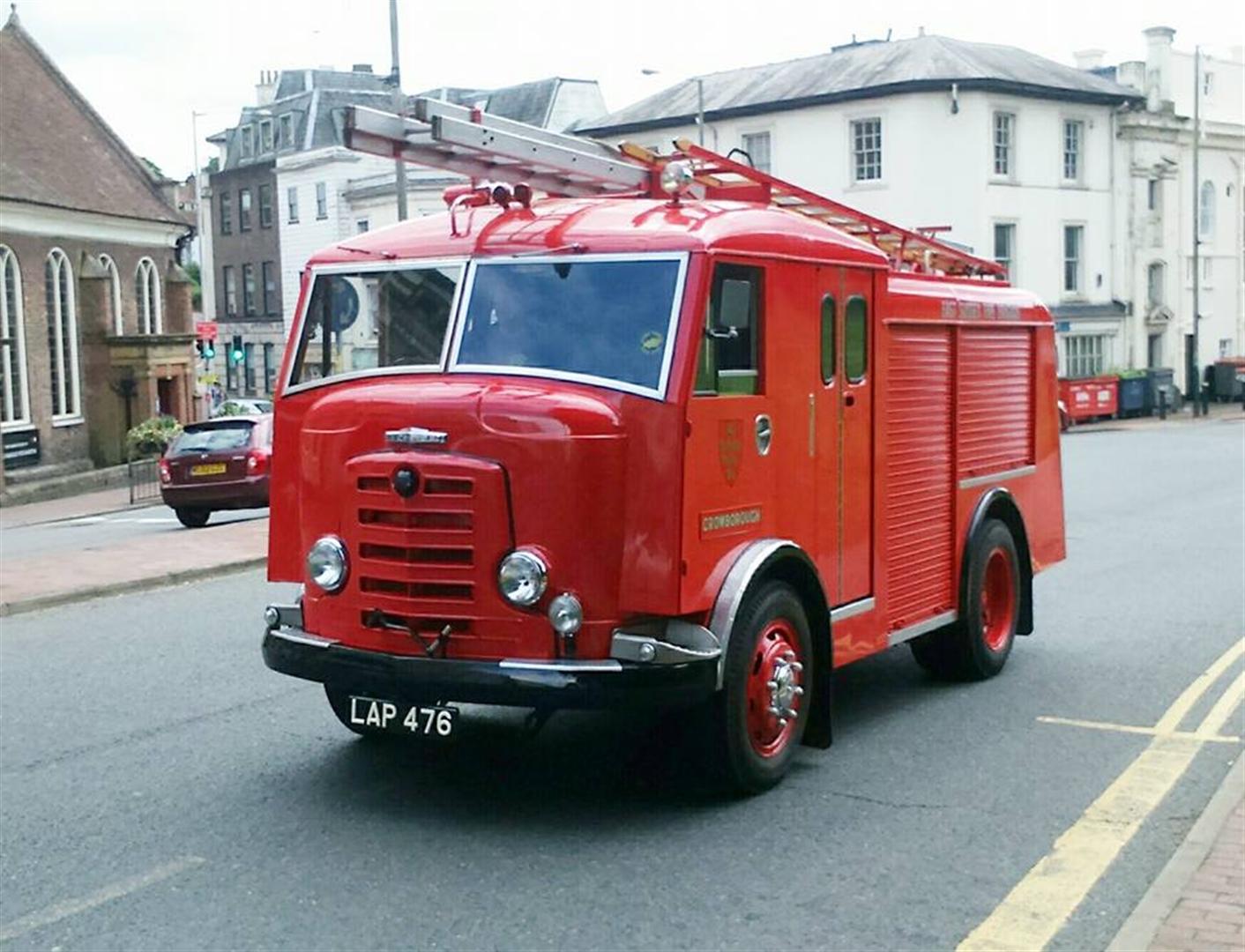 1956 Commer Karrier Gamecock Water Tender Fire Appliance Reg. No. LAP ...