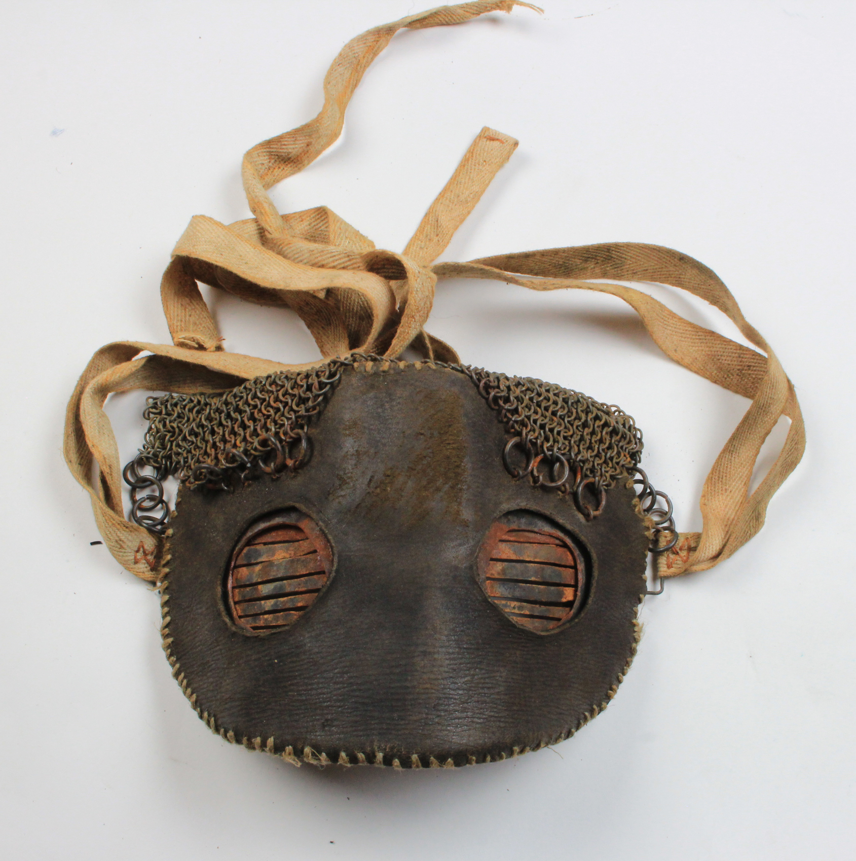 Tank Drivers protective WW1 mask with veil, protects against metal ...