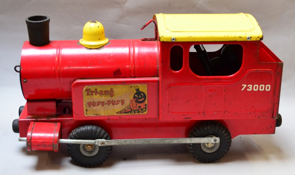 Triang Puff-Puff train, playworn.