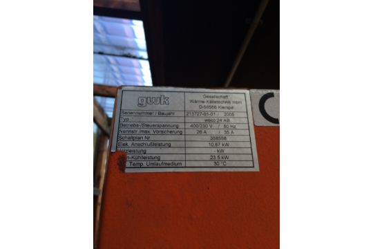 GWK WECO 24 AB Compact Packaged Chiller (2005) The pictures show the ...