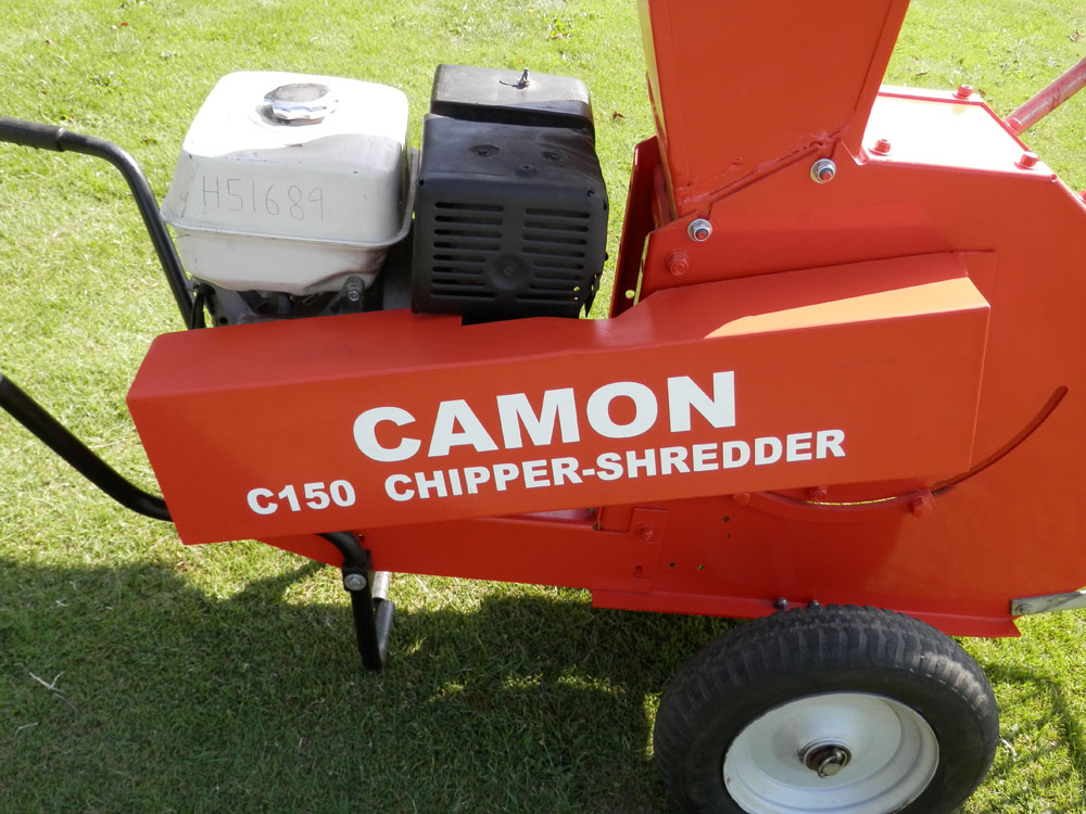Camon C150 Chipper Shredder Seen Running Width Of Cut 9cm Number Of ...