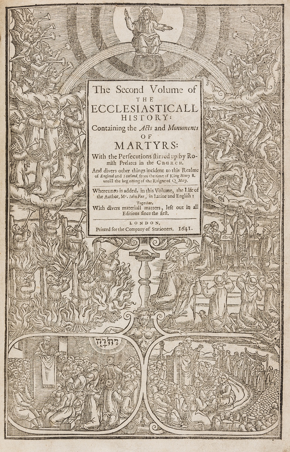 Foxe (John) [Book of Martyrs] Acts and monuments of matters most ...