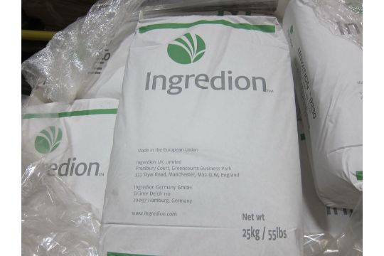 [Lot] Ingredion cornstarch, Organic, Product of the European Union ...