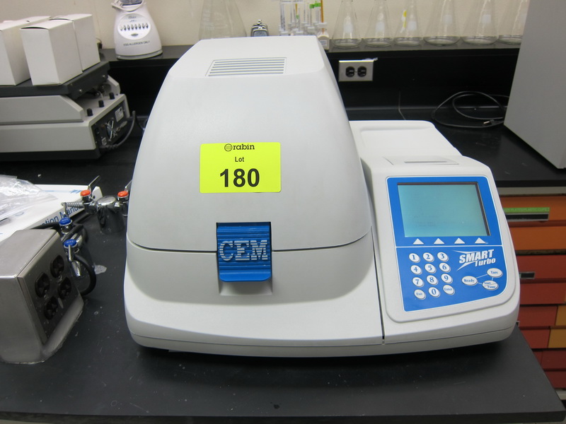 CEM moisture/solid analyzer, model Turbo Smart 5, s/n SR-1815, with manual