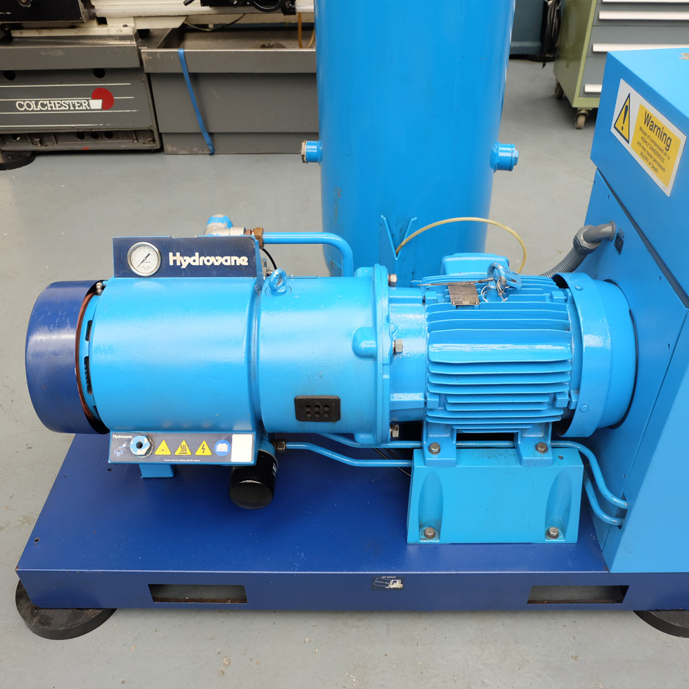 A HYDROVANE Type HV11 Model 711-PSAS08-4035S200 Rotary Air Compressor ...
