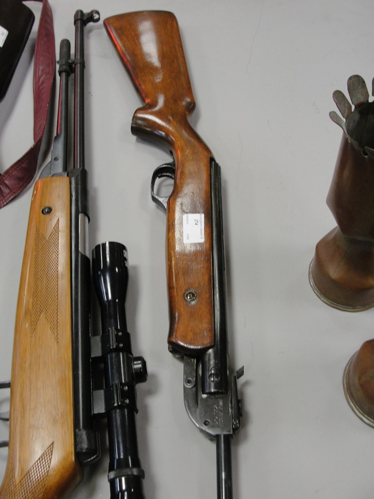 A Russian .22 Vostok air rifle