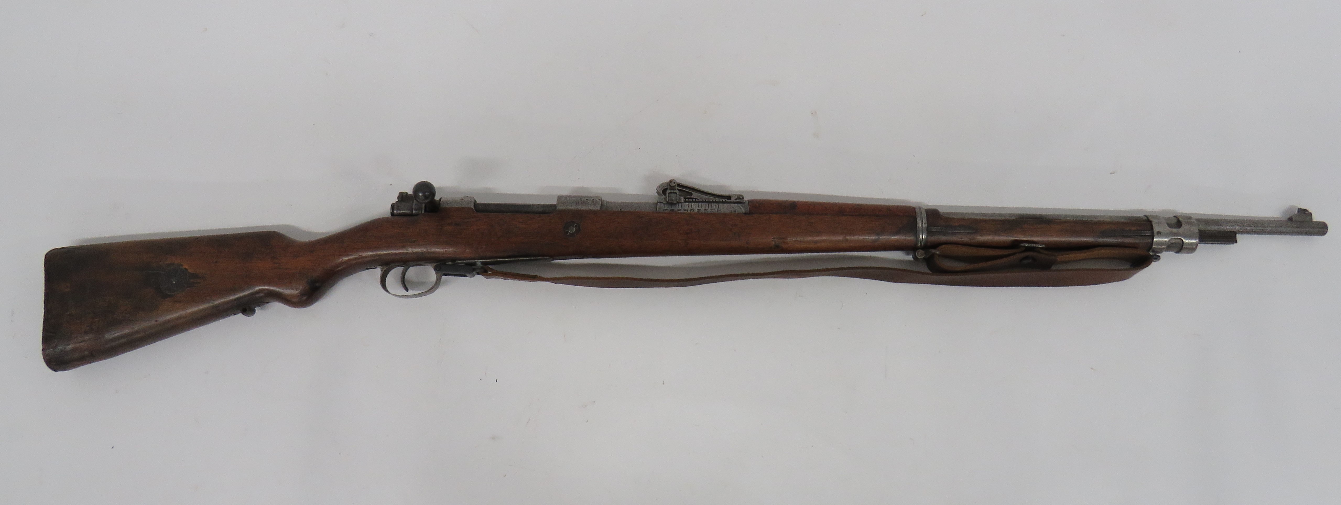 Deactivated German G98 Mauser Rifle7.92 mm, 29 inch barrel with front ...