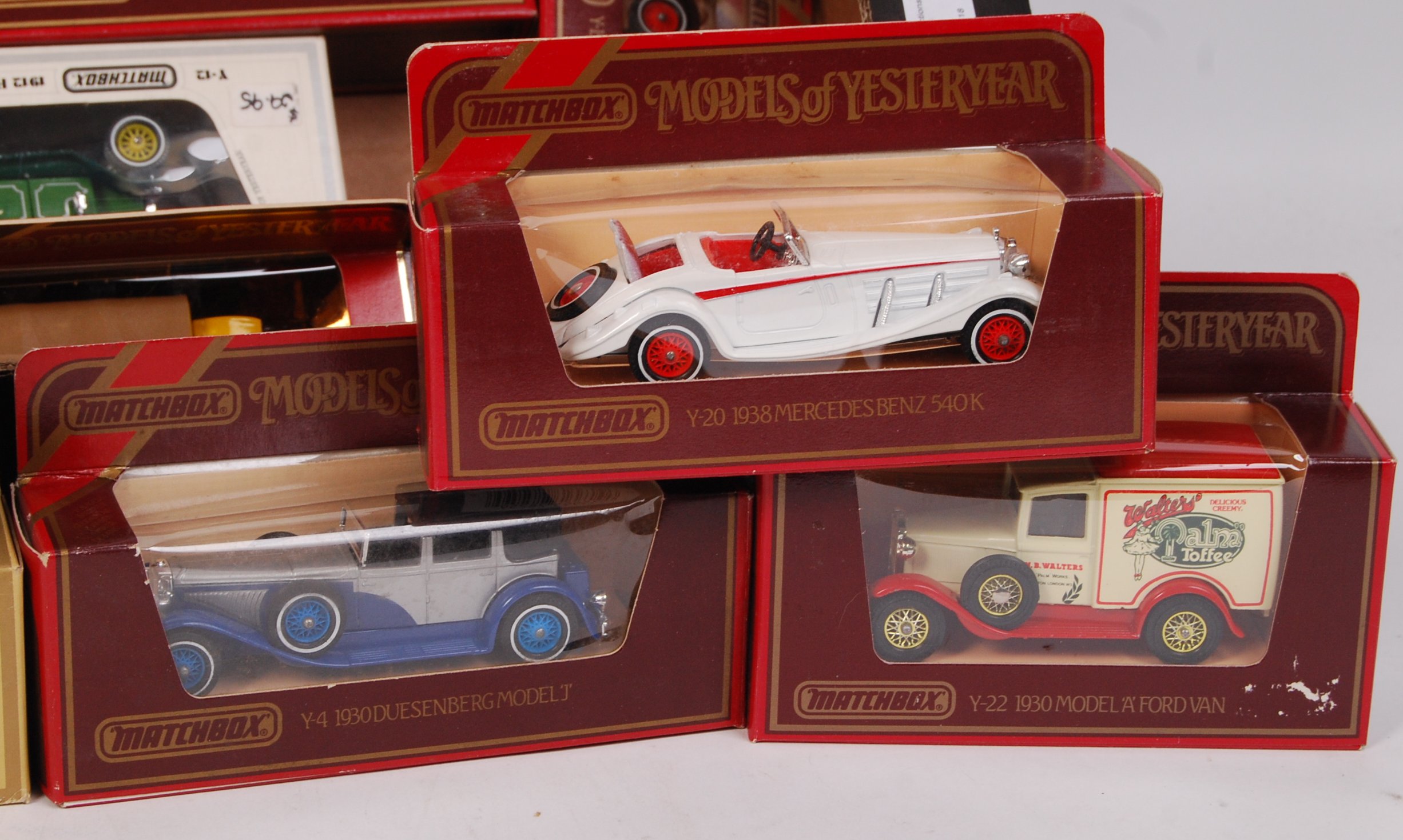 A large collection of 25x Matchbox Models Of Yesteryear boxed diecast ...