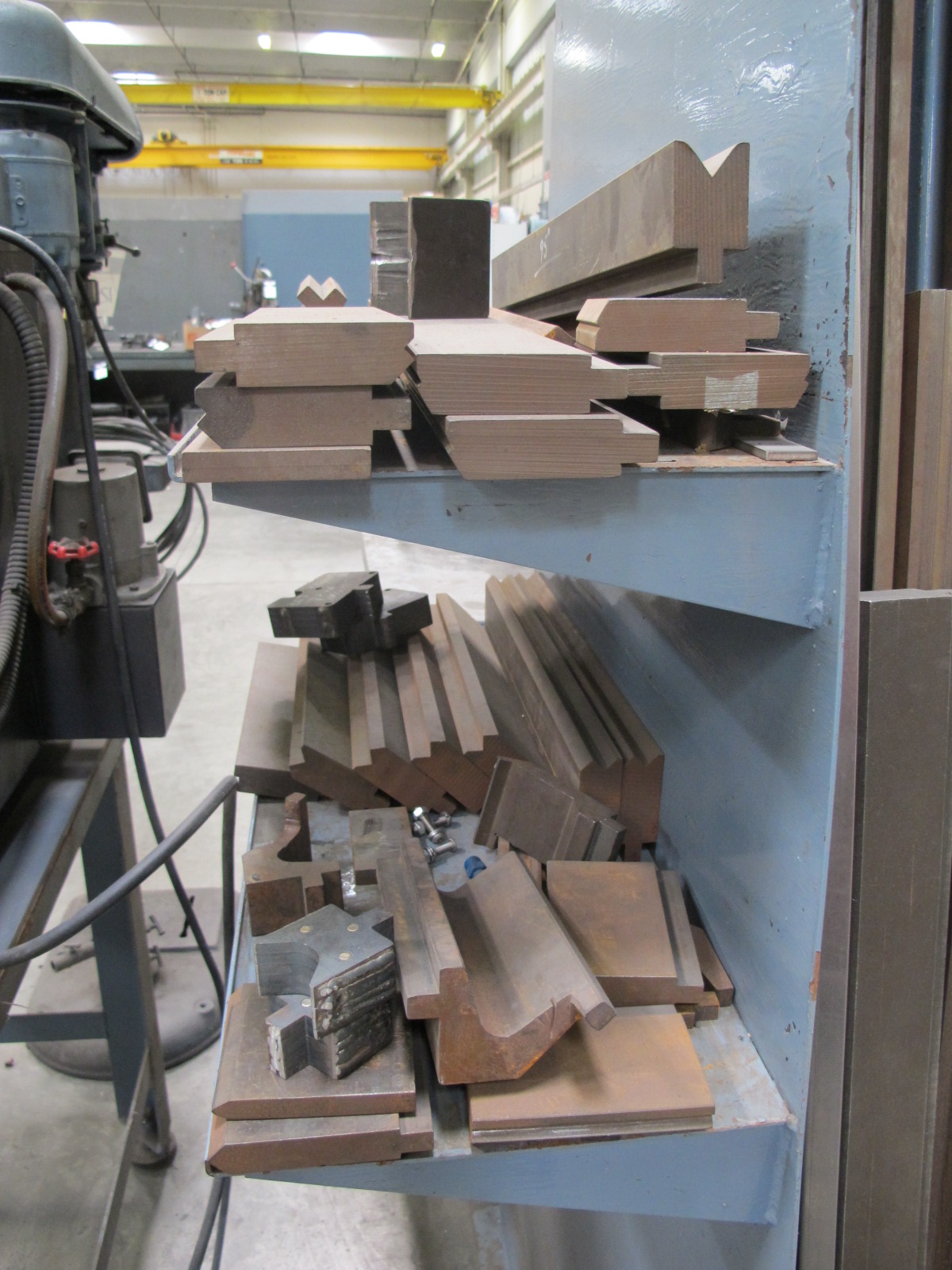 Press Brake Dies and Vertical Storage Rack